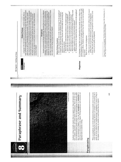 Paraphrase And Summary Pdf