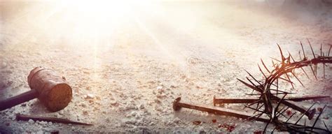Crown Of Thorns And Nails Wallpaper