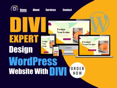 Customize Divi WordPress Theme Fix Divi Theme Builder Error Issues Bug Upwork