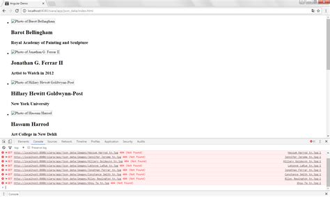 Problema Ao Carregar Um Arquivo Json Angularjs Stack Overflow Em Português