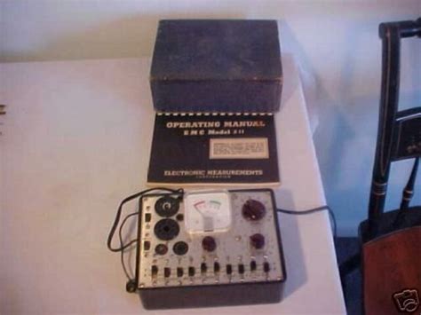 Electronic Emc Model 211 Tube Tester W Manual 28199956