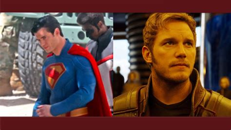 Fora Da Marvel Chris Pratt Reage à Foto Nos Sets De Superman