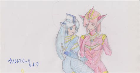 ウルトラヒロイン アグニ＆ルドラ （機神飛翔デモンベイン アルとアナブラさん風） 化野敦盛＠vtuber氷狐雪舟のイラスト Pixiv
