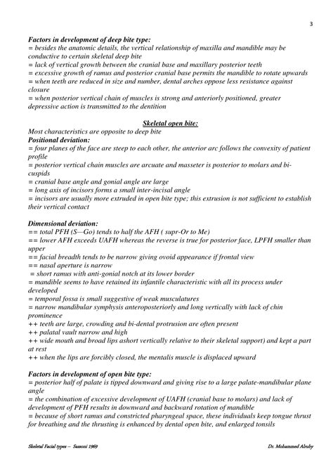 Ppt Classification Of Sassoni Skeletal Facial Types Powerpoint Presentation Id12876022