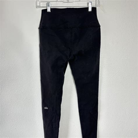 Alo Yoga Womens Black Leggings Depop