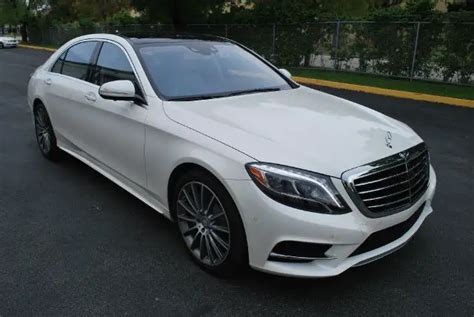 2014 Mercedes Benz S Class White