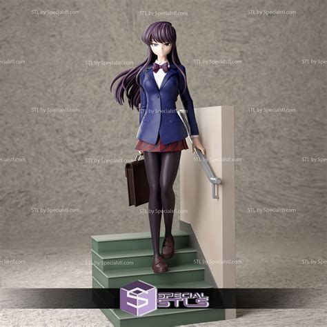 Komi Shouko Stl Files V2 From Komi Cant Communicate 3d Printing