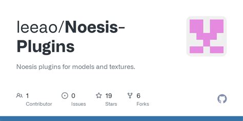 Github Leeaonoesis Plugins Noesis Plugins For Models And Textures
