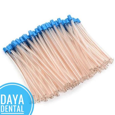Jual Dental Saliva Ejector Suction Isi 100pcs Shopee Indonesia