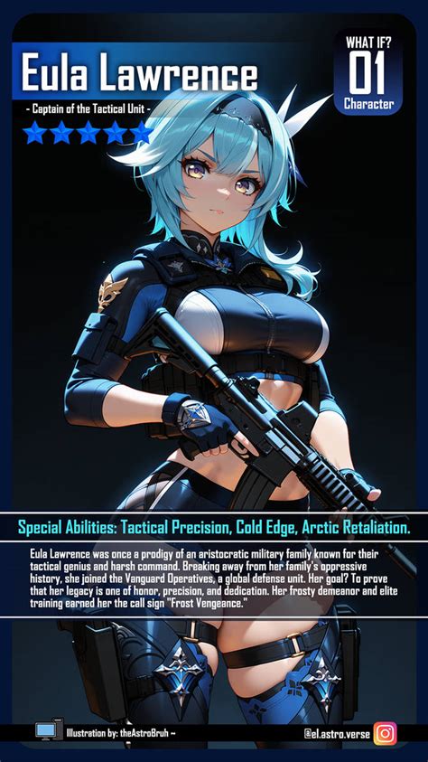 Eula Lawrence Captain Of The Tactical Unit By Theastrobruh On Deviantart