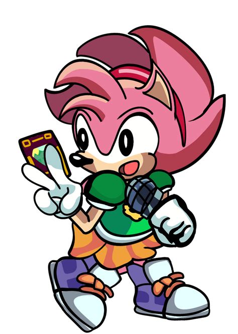 Fleetway Amy Fnf Sprite Concept By Cinnaduck On Deviantart