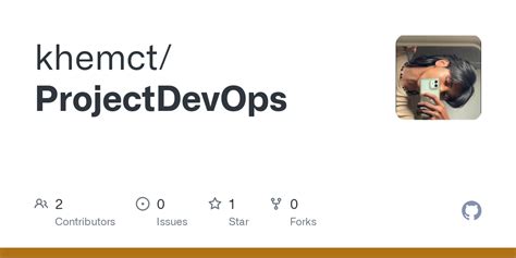 Github Khemctprojectdevops