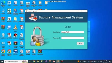 Facotry Management System In C With Free Soruce Code Desktop Application Fyp Projects