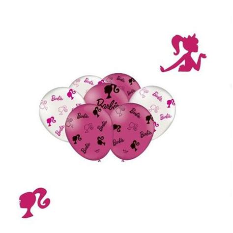 Balão Barbie Especial De Látex Decore Com Estilo E Magia
