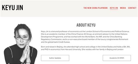 Keyu Jin The New China Playbook Adrian Kinloch