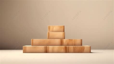 놀라운 3d 렌더링 디스플레이 매혹적인 배경을 배경으로 한 받침대 위의 미니멀리스트 나무 연단 리스 배경 3d 침대 배경 연단 배경 이미지 Hd 리스 3d 침대