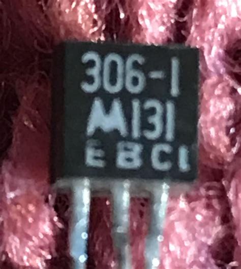 What Type Of Motorola Transistor Is This 306 1 M 131 Where M For