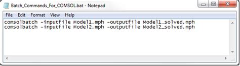How To Run Simulations In Batch Mode From The Command Line Comsol Blog
