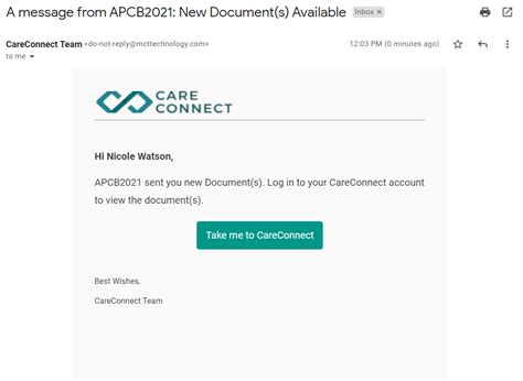 CareConnect Provider Web Receiving And Completing Documents