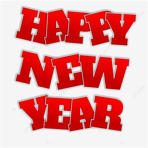 Happy New Year Vector Hd PNG Images Happy New Year Design Png New