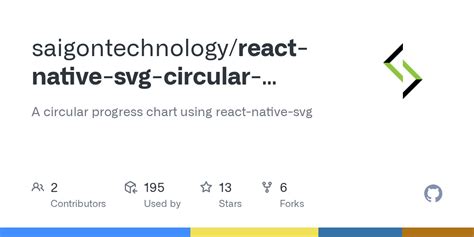 Github Saigontechnologyreact Native Svg Circular Progress A
