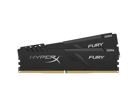 Hyperx Fury 16gb 3200mhz Ddr4 Cl15 Dimm Kit Of 2 1rx8 Black