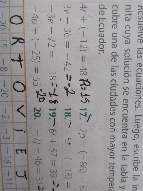 Resuelve Las Ecuaciones Ayuda Porfa Brainly Lat