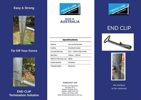 End Assembly Products And Accessories Fence Line Solutions