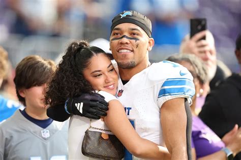 Who Is Detroit Lions Wide Receiver Amon Ra St Browns Girlfriend