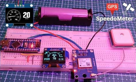 Arduino Speedometer With Neo 6m Gps Module And Oled Display Alsan Parajuli