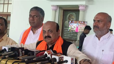 Not An Aspirant For Haveri Lok Sabha Ticket Basavaraj Bommai Clarifies