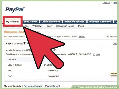How To Cancel Paypal Subscriptions Stop Recurring Payments Paypal