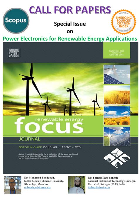 PDF Special Issue On Power Electronics For Renewable Energy Applications Https