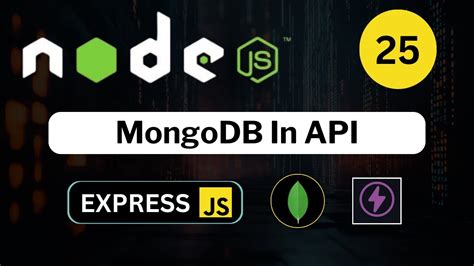 25 Add Mongodb In Api Crud Operation In Api Api Part 3 Youtube