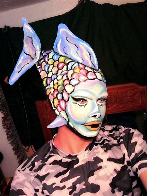 Fish Face Makeup