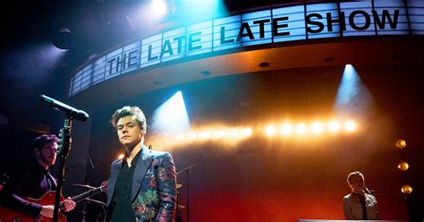 Harry Styles Late Late Show James Corden Donald Trump