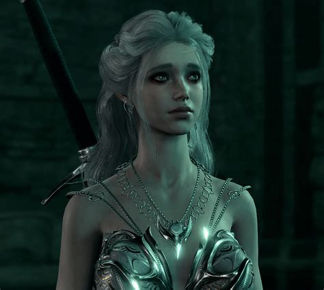 Half Drow Blade Dancer Of Eilistraee Rbaldursgateiiitavs
