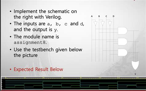 Solved Implement The Schematic On The Picture With Verilog