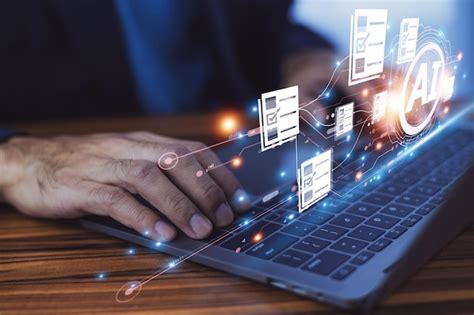 Premium Photo Data Analysis Of Document Ai Artificial Intelligence