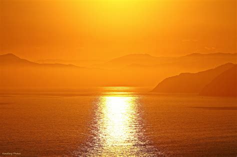 Landscape Sunset Sun Reflection Wallpapers Hd Desktop And Mobile
