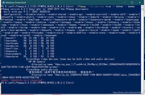 Ffmpeg —— Ffmpeg代码播放本地usb摄像头（附源码）ffmpeg 打开usb摄像头 Csdn博客