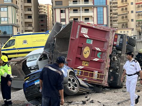 حادث الطريق الدائري ومعلومات مبدئية حول سائق التريلا
