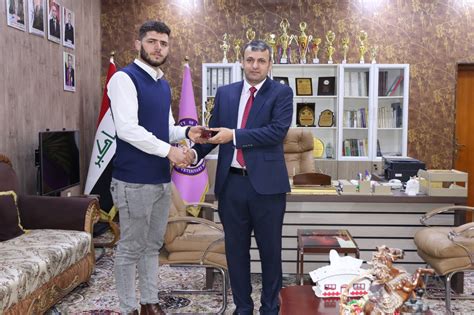 Uofallujah كلية الطب البيطري تختتم بطولة كأس السيد العميد في تنس الطاولة