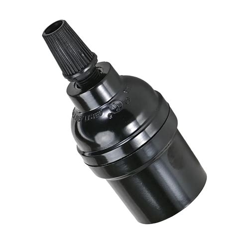 E27 Vintage Industrial Bakelite Bulb Holder 110 250v 10a Socket