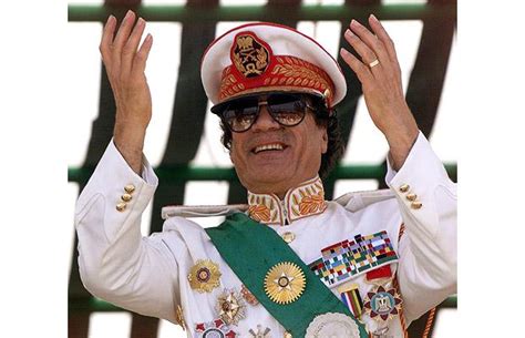 Libyas Leader Colonel Gaddafi And His Four Decades Of Rule