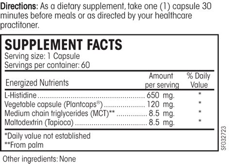 Perque L Histidine Guard Thinking Of You Today