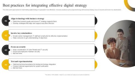 Enabling High Quality Best Practices For Integrating Effective Digital Strategy Dt Ss Ppt Example