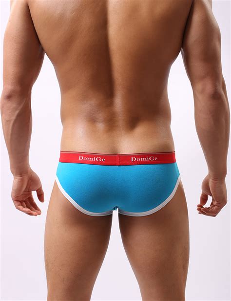 Domige Mens Sexy Super Low Rise Mini Bikini Briefs Seobean®