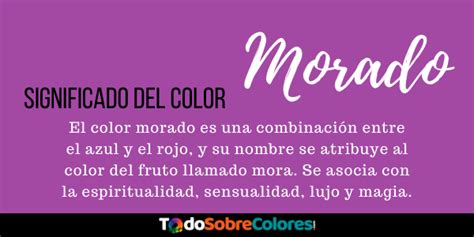 Color Morado Conoce Todos Los Significados Asociados Todosobrecolores