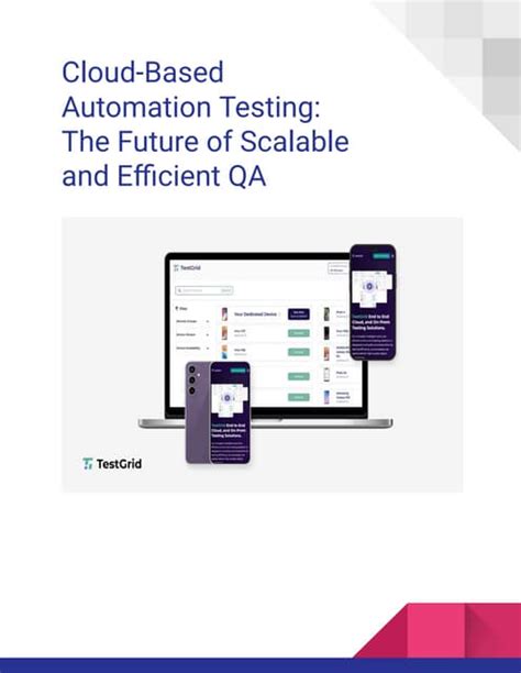 Cloud Based Automation Testing The Future Of Scalable And Efficient Qa Pdf